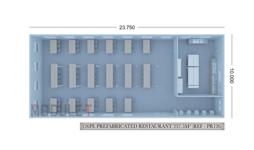 Modular Buildings for Cafes, Restaurant & Bars | Module-T