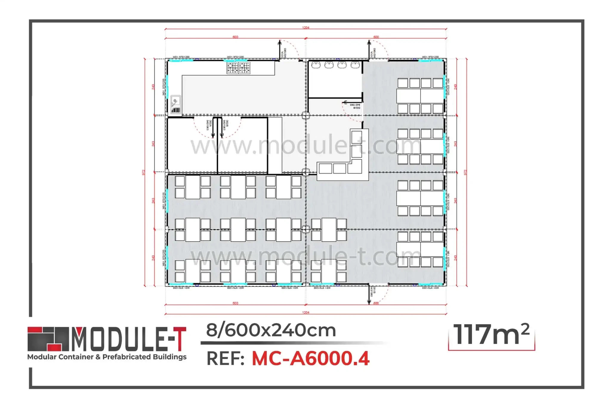 Modern Portable Restaurant Buildings for Sale | Module-T
